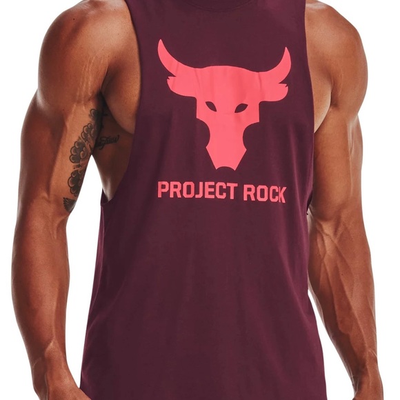 Under Armour | Shirts | Mens Project Rock Brahma Bull Tank | Poshmark